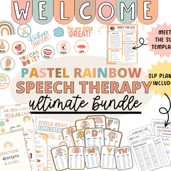 Pastel Rainbow Room Decor - Etsy