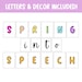 Spring Speech Bulletin Board, Speech Therapy Decor, Speech Classroom ...