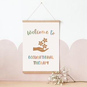 Occupational Therapy Poster Bundle, Set of 4, OT Therapy Bundle ...