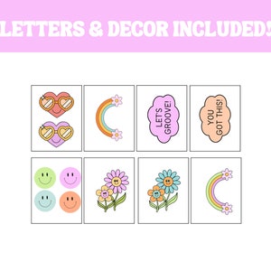 Groovy Speech Bulletin Board, Speech Bulletin Board Kit, Printable ...