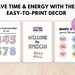 Pastel Speech Therapy Decor, Set of 6, Speech Classroom Decor, Speech ...
