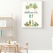 Welcome to OT Poster, Plant Themed Occupational Therapy, Occupational ...