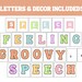Groovy Speech Bulletin Board, Speech Bulletin Board Kit, Printable ...