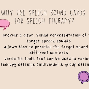 Pastel Speech Sound Cards, Set of 20, Speech Materials, Speech ...