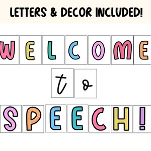 Welcome to Speech Bulletin Board Kit, School Bulletin Board Kit ...