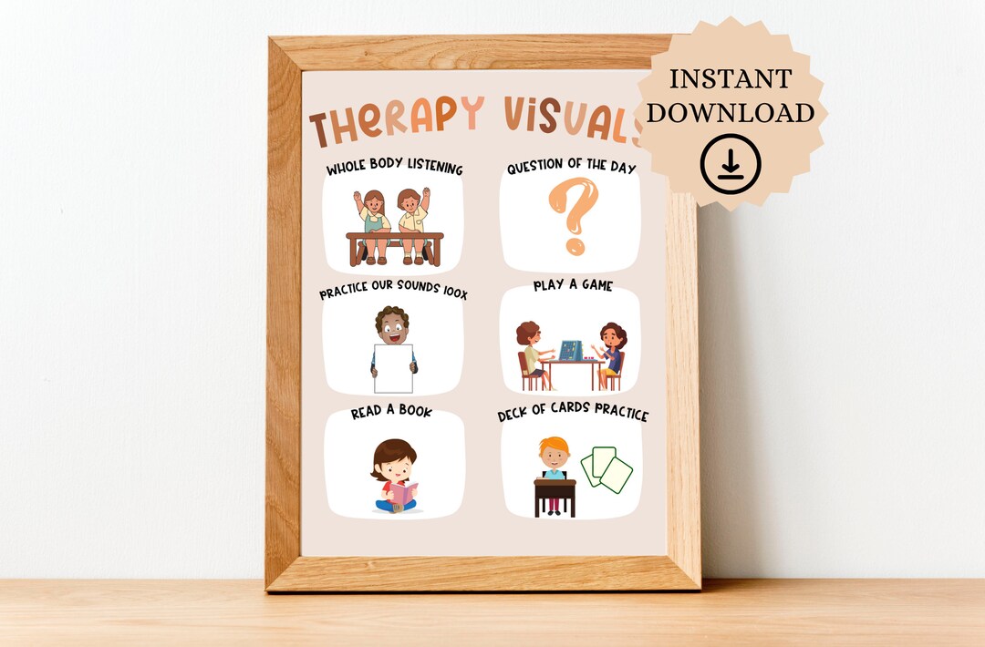 Boho Logopädie Visuals Poster, SLP Klassenzimmer und Büro Dekor, Speech ...