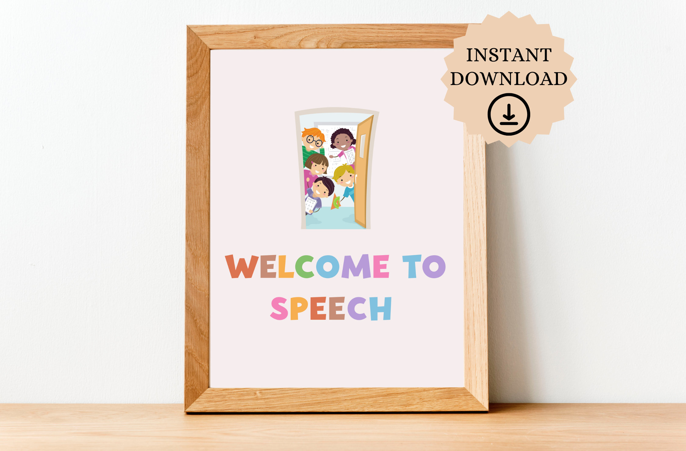 Welcome to Speech Therapy Sign Speech Therapy Room Sign SLP - Etsy