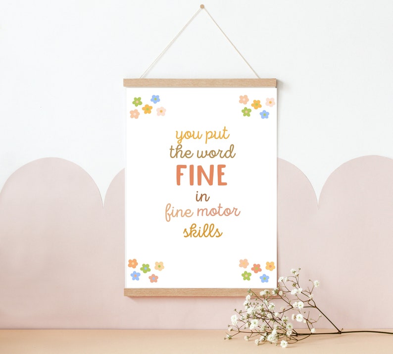 OT Pediatric Posters, Occupational Therapy Printables, Pediatric ...