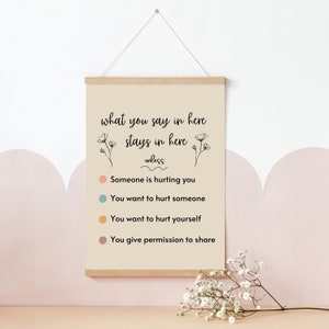 Boho School Counseling Posters, Mental Health Bundle, Counselor Office ...