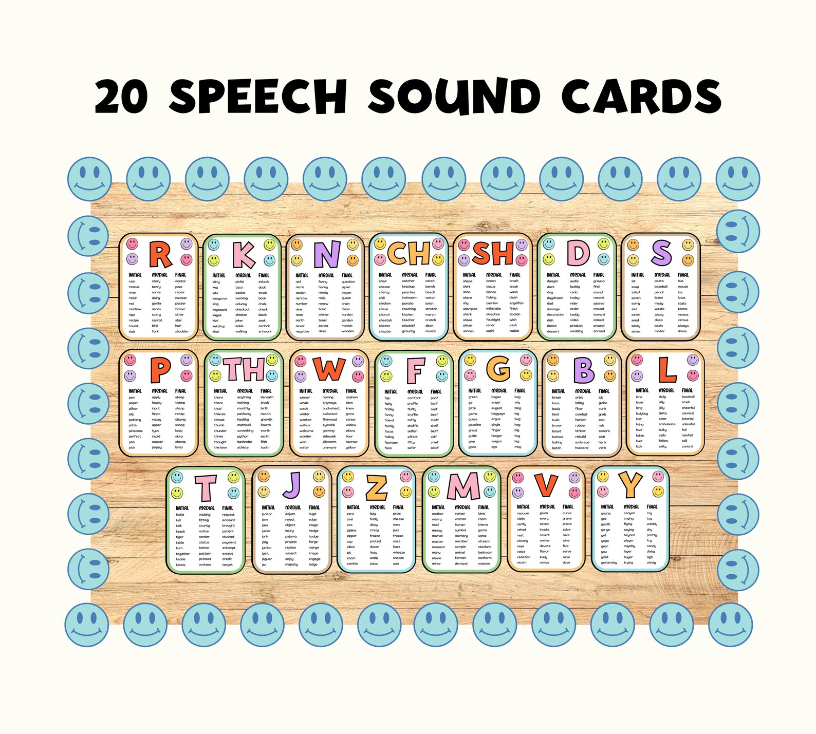 Groovy Speech Therapy Classroom and Office Decor, Speech and Language ...