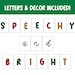 Christmas Speech and Language Bulletin Board, Classroom Bulletin Board ...