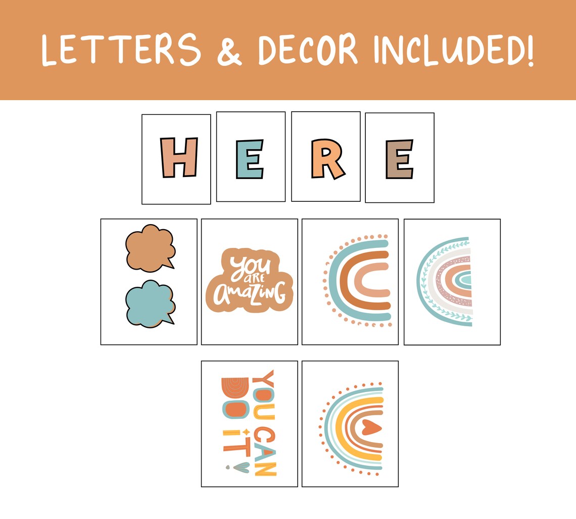 Pastel Rainbow Speech Bulletin Board, Welcome to Speech Bulletin ...
