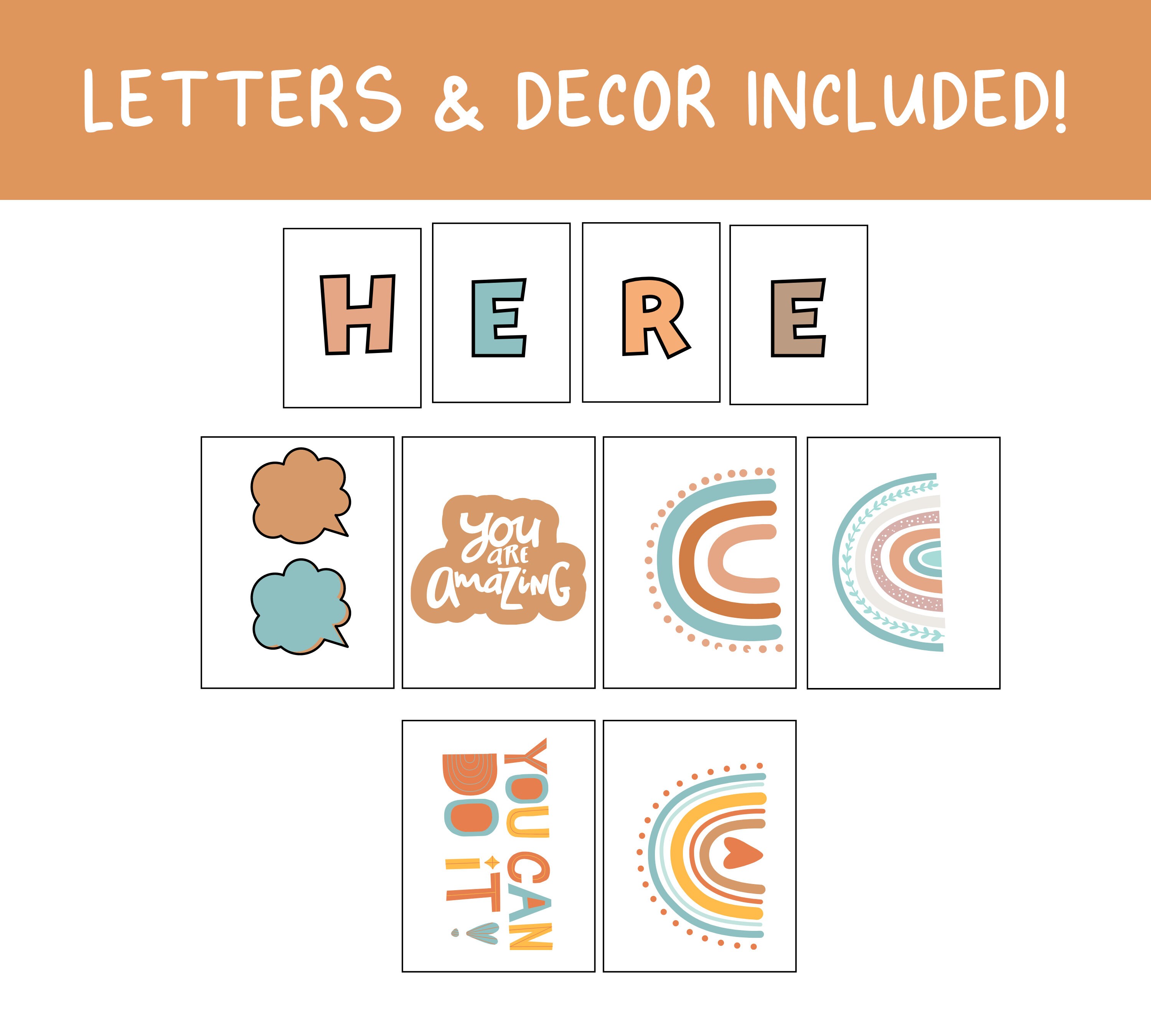 Pastel Rainbow Speech Bulletin Board, Welcome to Speech Bulletin ...