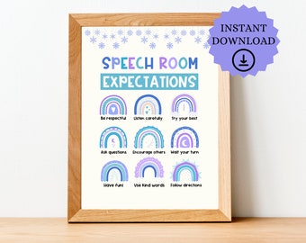 Fall Speech Therapy Poster Bundle Fall Speech Therapy Decor - Etsy