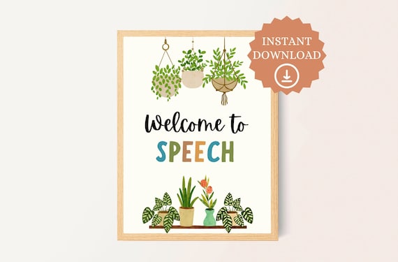 Wallpaper Welcome To Speech Therapy Welcome To Speech Banner | TPT