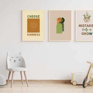 Occupational Therapy Boho Poster Bundle, Set of 6, Occupational Therapy ...