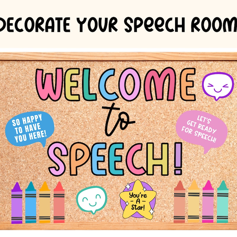 Speech Room Sign - Etsy