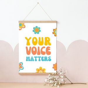 Groovy Speech Therapy Decor Bundle, SLP Office Decor, SLP Poster ...