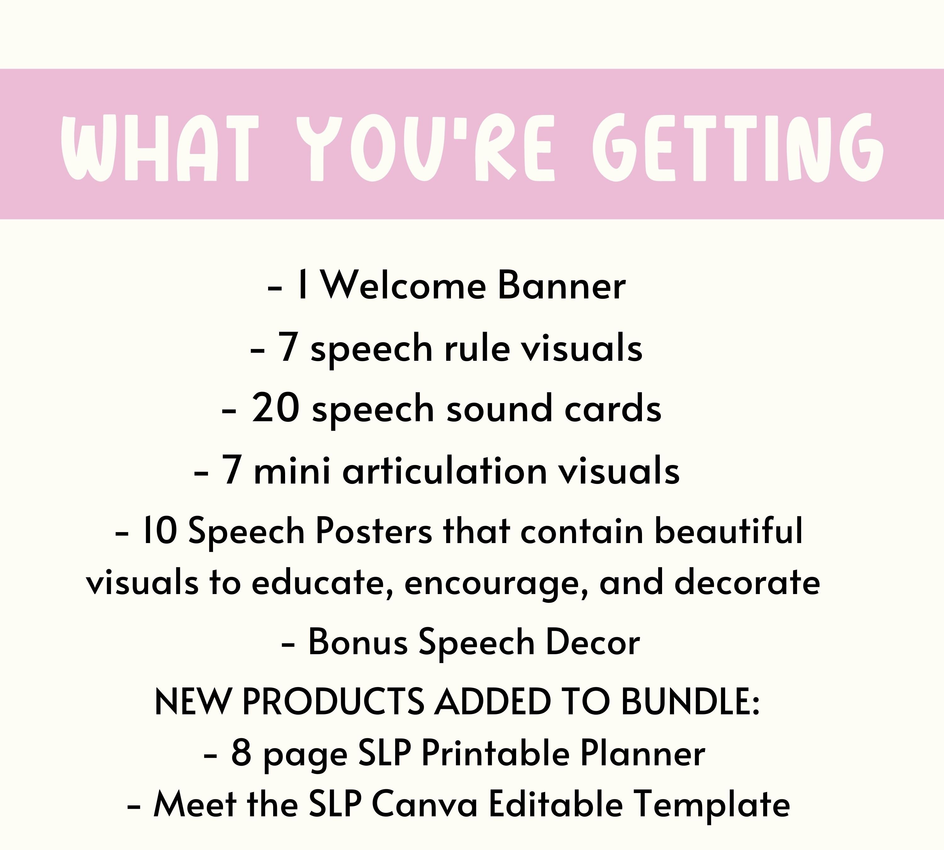 Ultimate Groovy Speech Therapy Bundle, Speech Therapy Resources, SLP ...