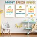 Speech Sound Development Chart, Speech Therapy Room Decor, Slp Poster ...