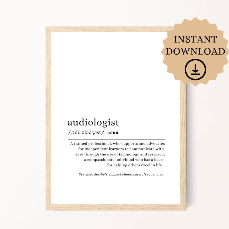 Audiologist - Etsy