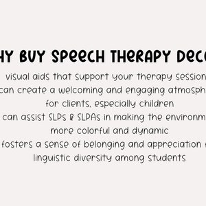 Spanish Speech Therapy Decor, Set of 10, Bilingual SLP Classroom Office ...