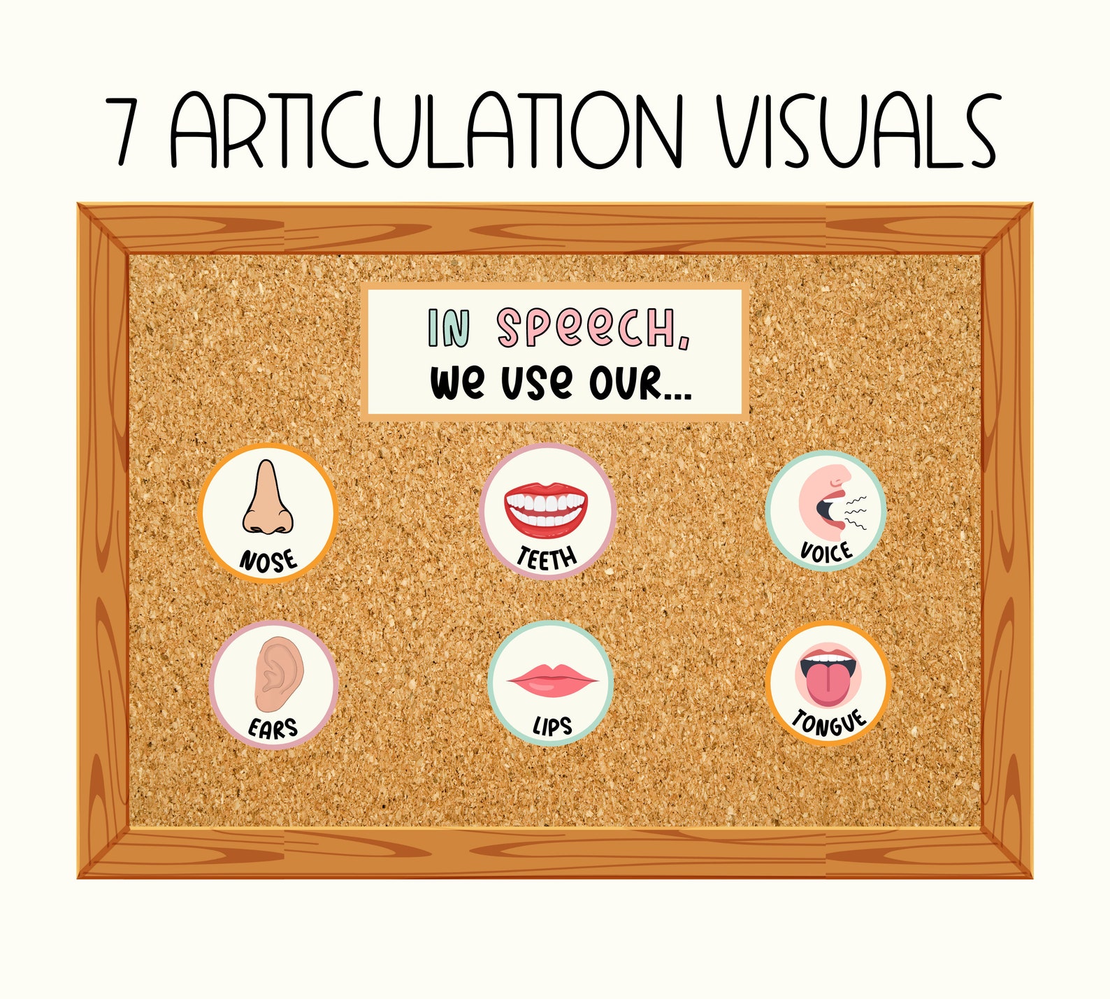 Soft Boho Speech Therapy Classroom and Office Decor, SLP Classroom and ...