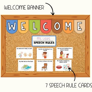 Dinosaur Themed Speech Therapy Decor Bundle, Speech Therapy Classroom ...