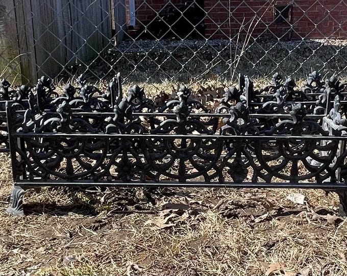 Antique Iron Planters, Vintage Plant Boxes, Iron Plant Boxes, Antique ...