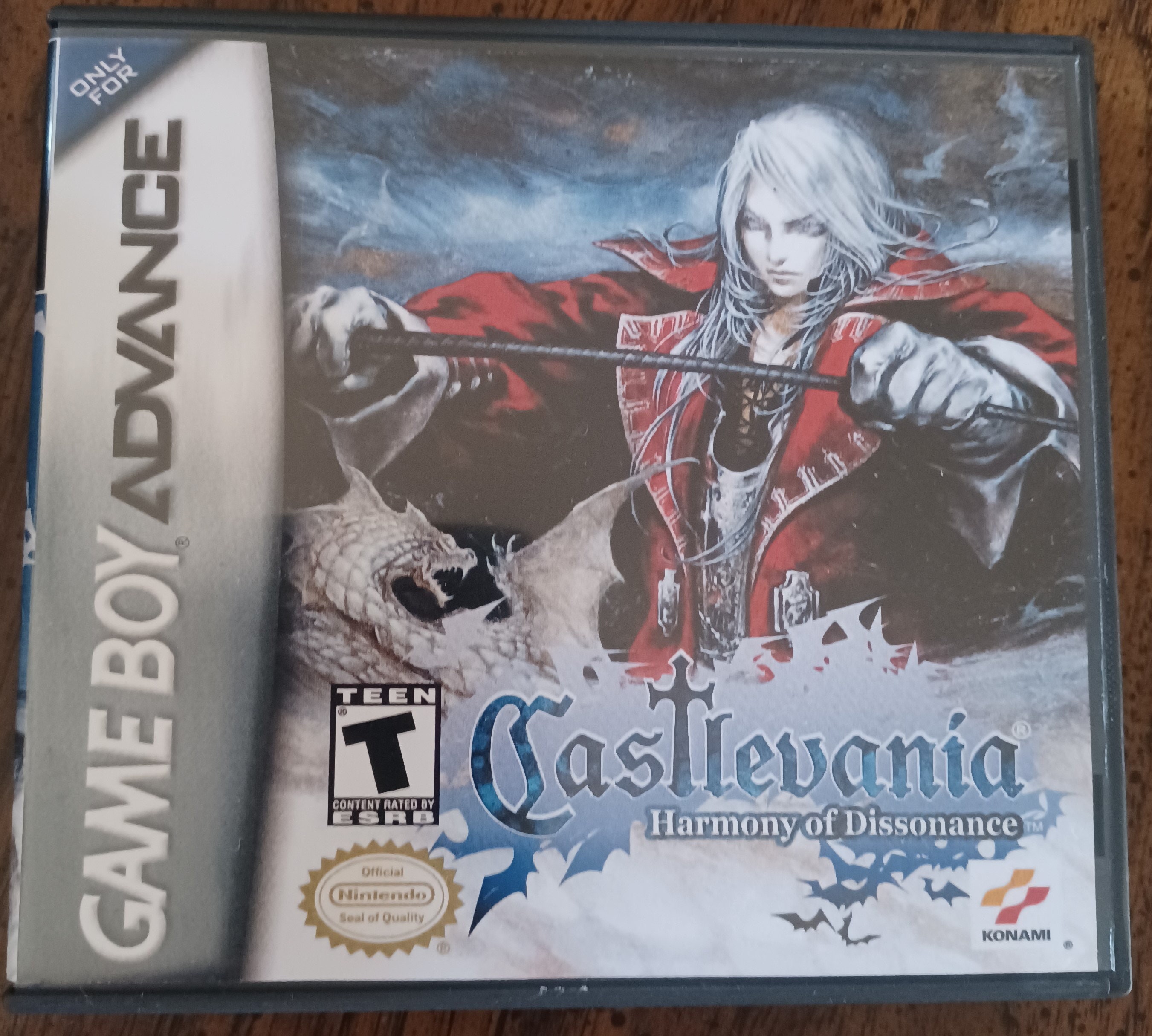 Replacement Case for Castlevania Harmony of Dissonance GBA - Etsy