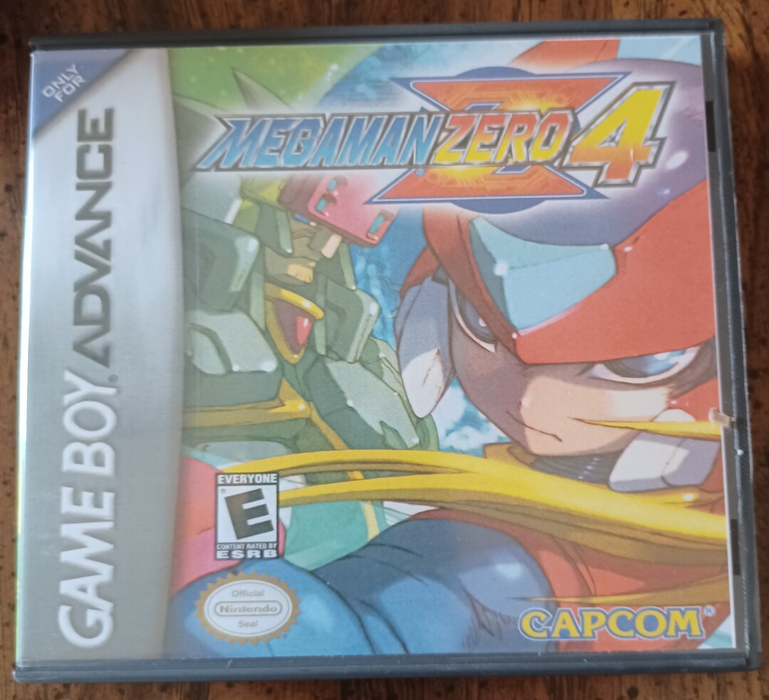 Replacement Case for Megaman Zero4 GBA - Etsy