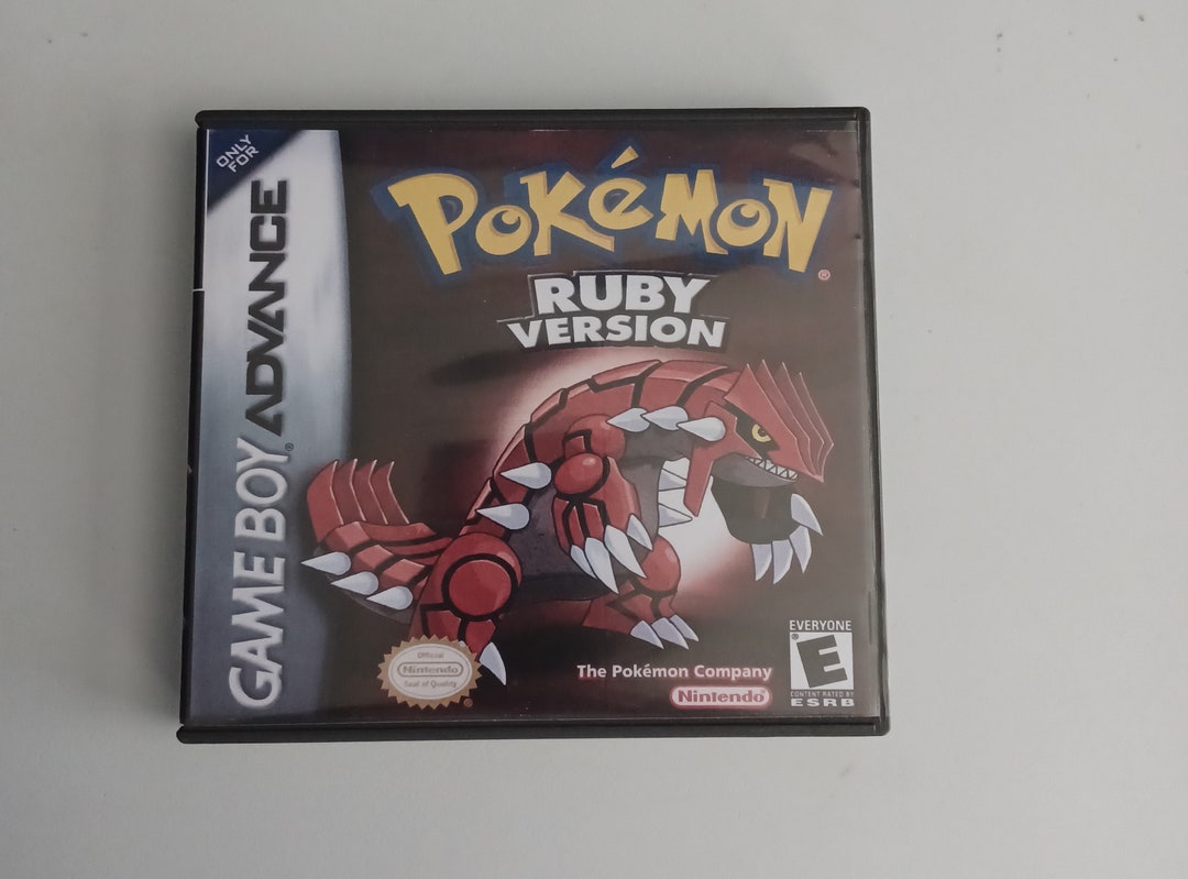 Replacement Case for Pokemon Ruby GBA - Etsy