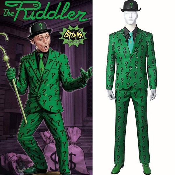 Riddler Costume Woman - Etsy