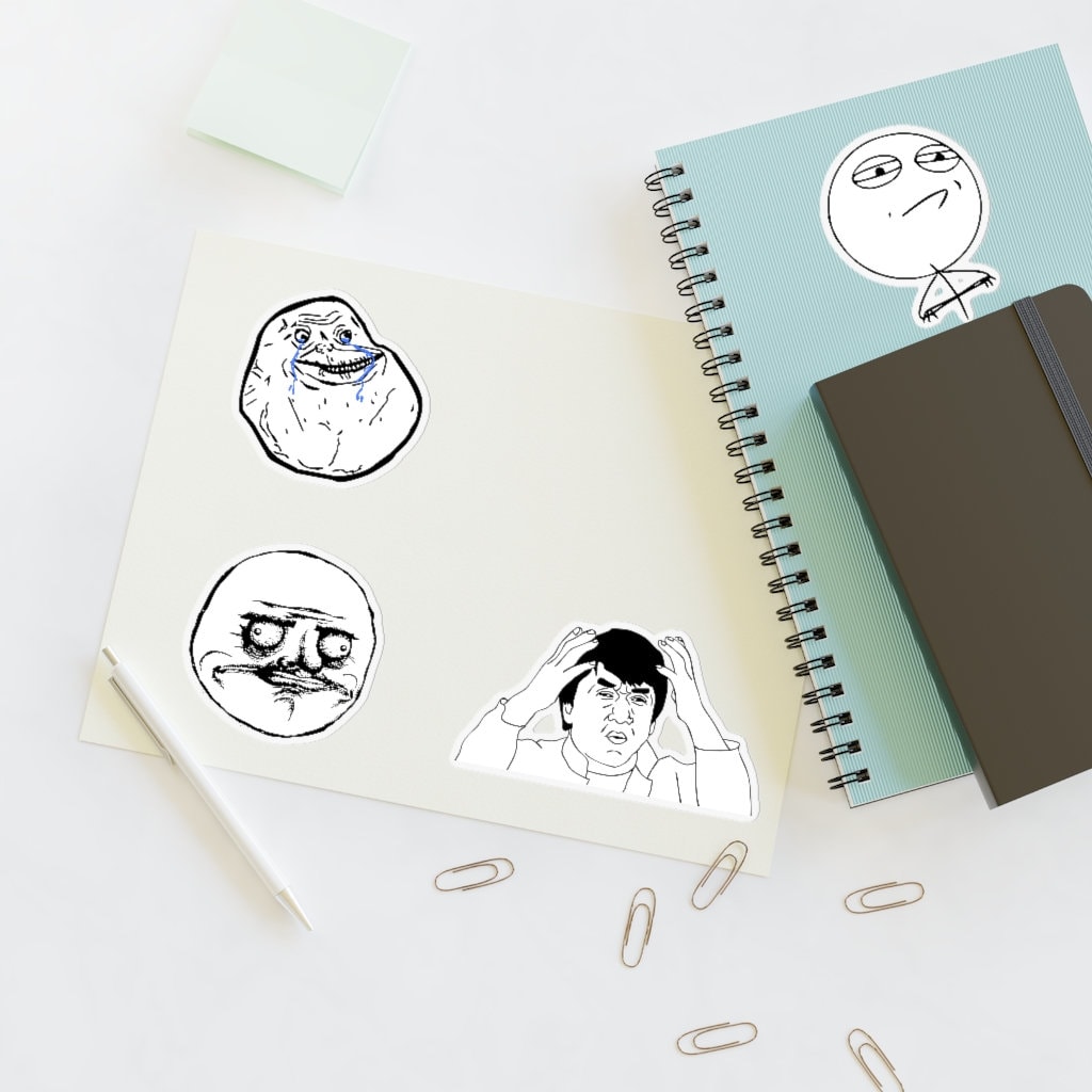Rage Comic Sticker Set 7 - Etsy