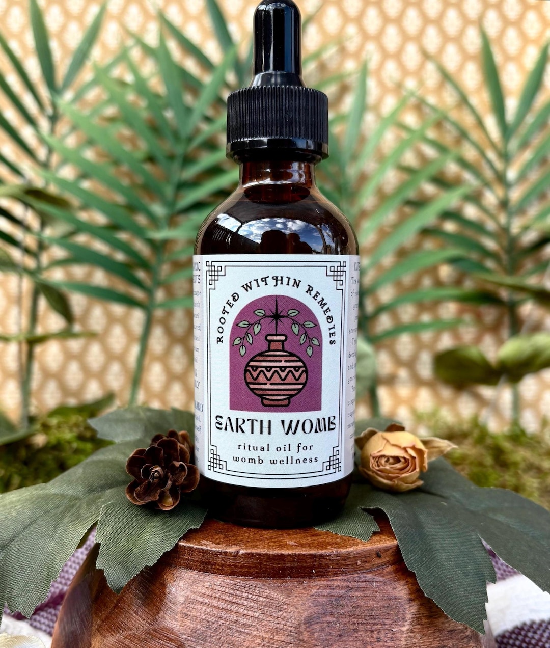 Earth Womb Herbal Oil - Etsy