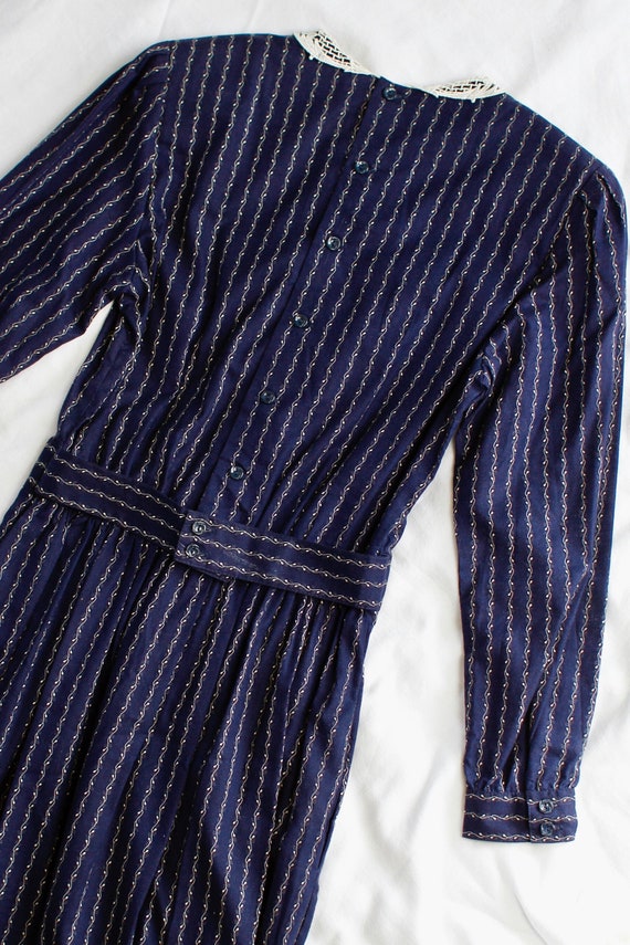 Lanz Originals 80s preppy cottagecore pleated dress w… - Gem