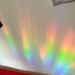 SACRED GEOMETRY Rainbow Crystal Prism Window Film, Suncatcher Sticker ...