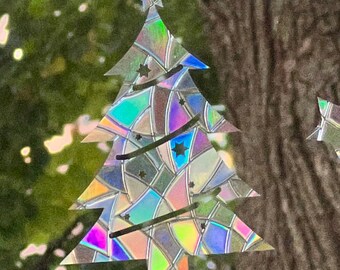 Christmas Suncatcher Sticker - Etsy
