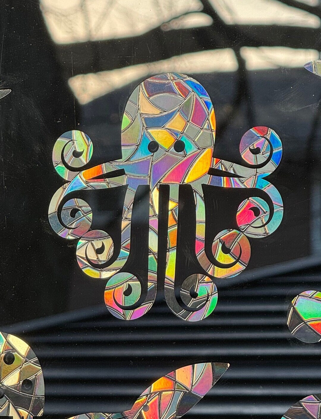 Cute Under the Sea Static Cling Suncatcher Sticker, Window Prism ...