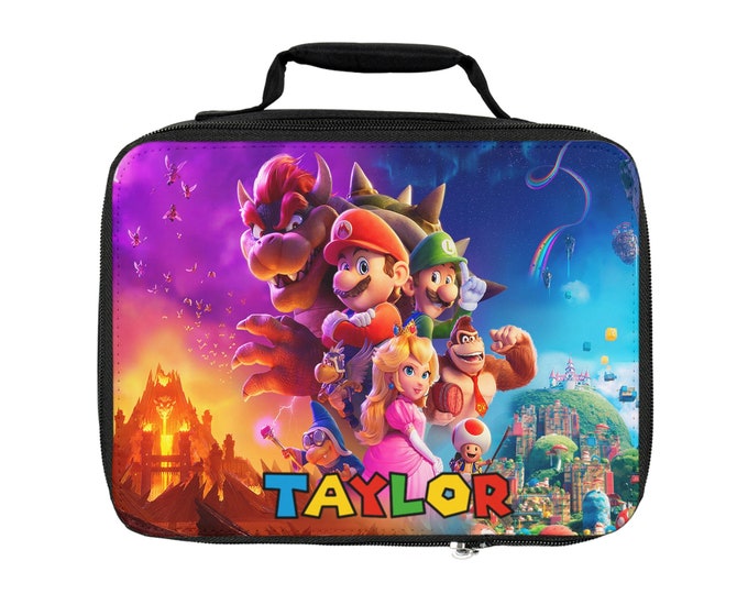 Super Mario Bros Zelda Link 11 Lunch Box Nintendo Power 1989 - Etsy