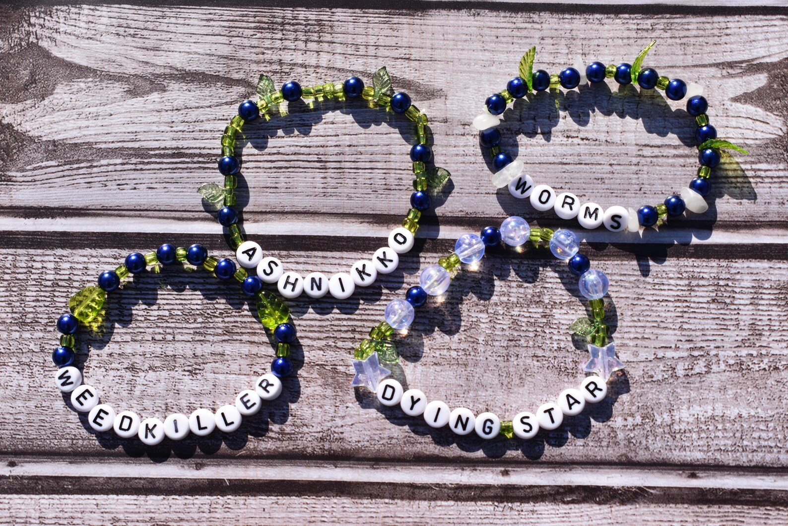Ashnikko Inspired, Friendship Trading Bracelet, 4 Pc Set - Etsy