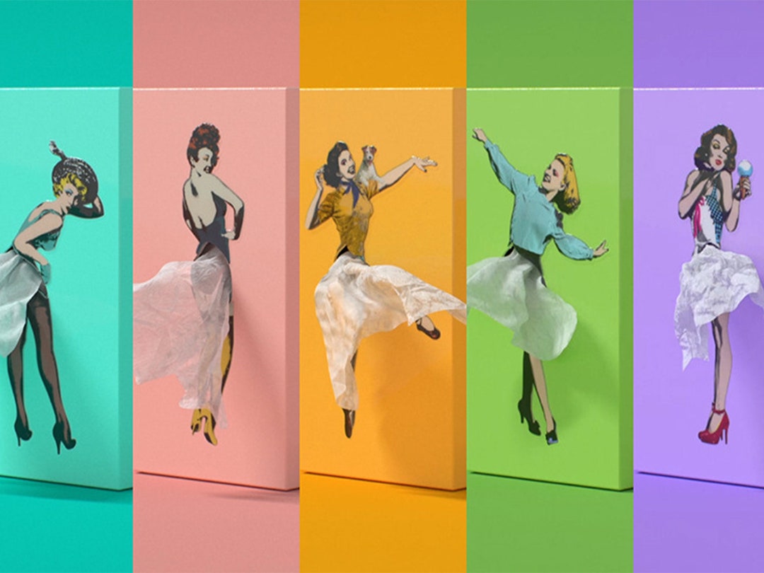 Puffy Skirt Girl Face Tissue Box Cartoon Anime Girl Tissue Box - Etsy