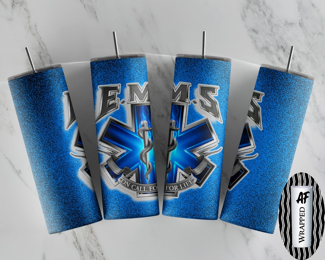 EMS 20oz Straight Tumbler Sublimation Design PNG Gift Wrap - Etsy