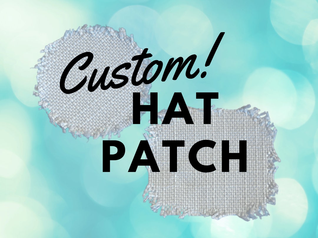 Custom Hat Patches - Handmade Hat Patch - Distressed Sublimation ...