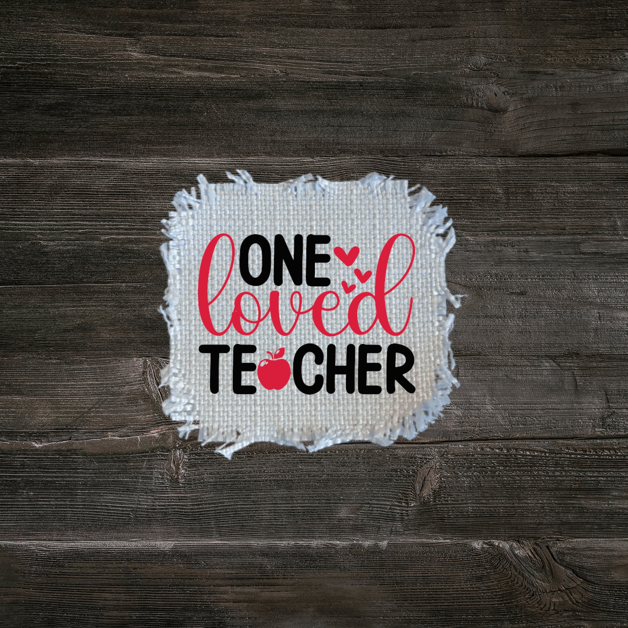 Teacher Patches - Frayed Hat Patches - Hat Patch - Cap Patch - Custom ...