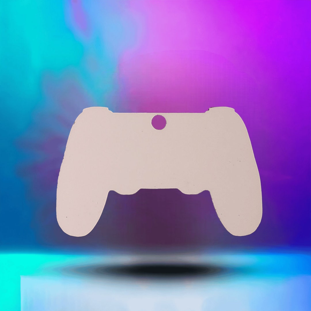 Video Game Controller Blank - Gamer Ornament Gift Tag - Bulk Wholesale ...