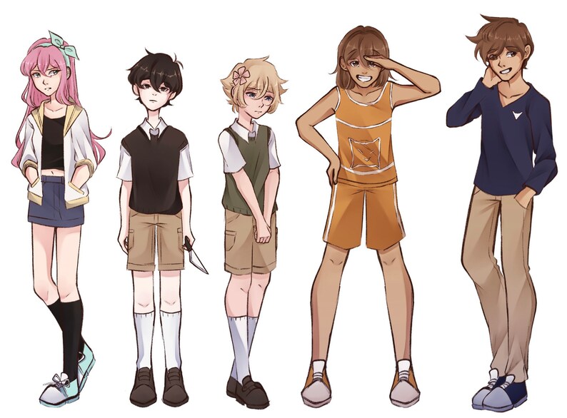 Omori Cast Lineup Art Print - Etsy Australia