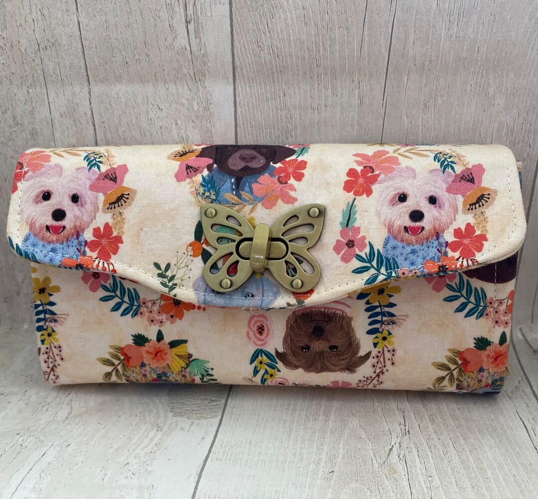 Handmade Dog Print Purse, Necessary Clutch Wallet, Ncw - Etsy UK