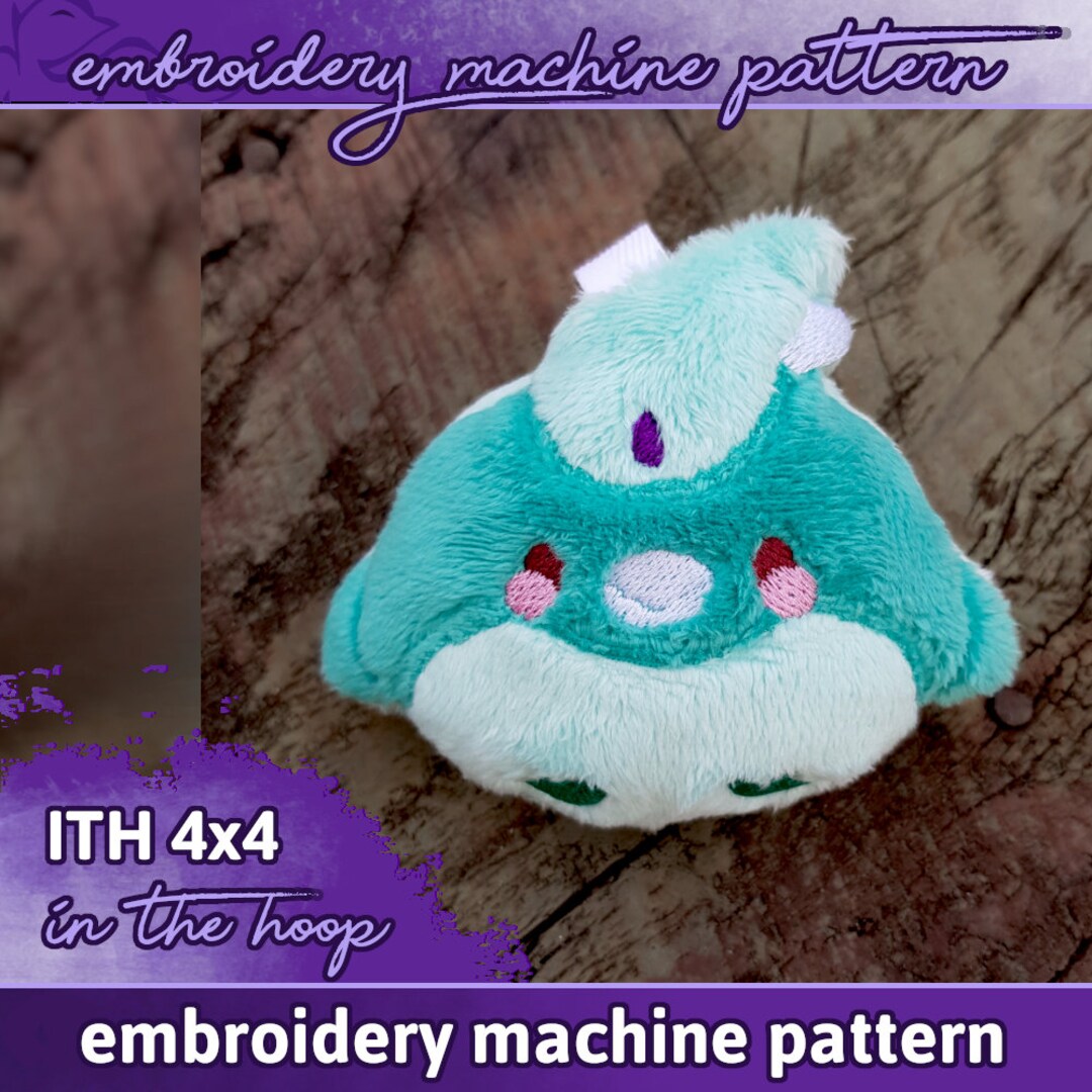ITH PATTERN 4x4" / 10 X 10 Cm Xiao Bird Genshin Plush - Etsy