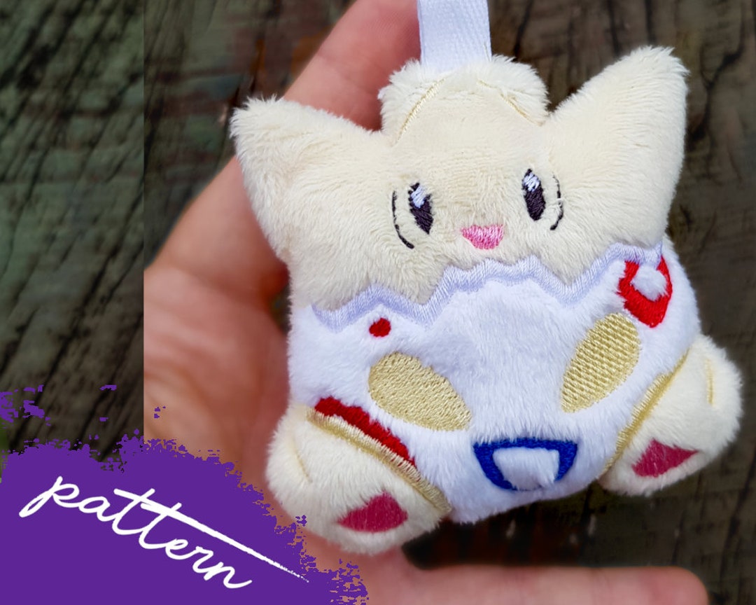 ITH PATTERN 4x4 / 10 X 10 Cm Togepi Plush - Etsy